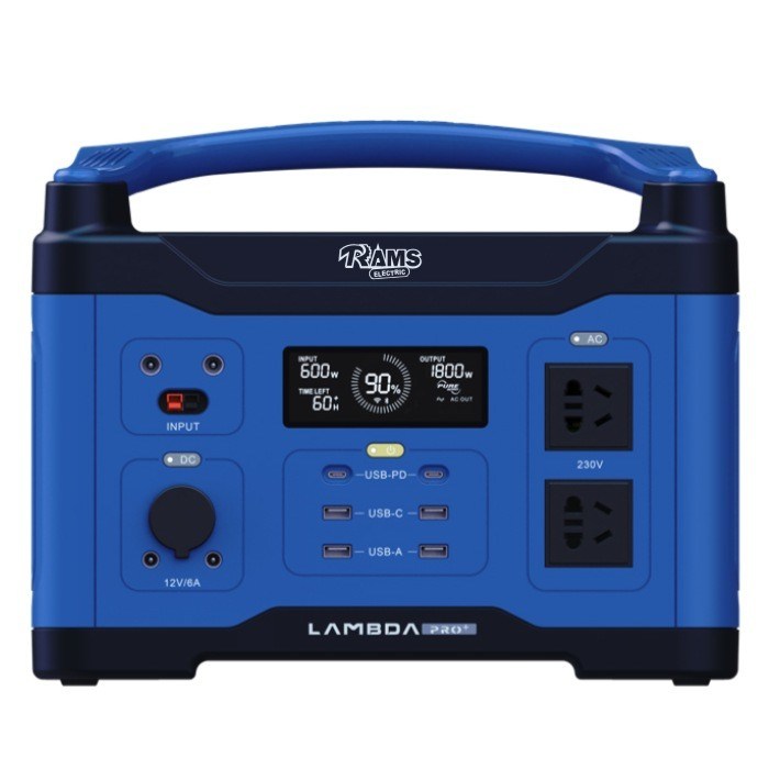 350W Portable Solar Power Generator 50Hz USB C65W Output With LCD Display